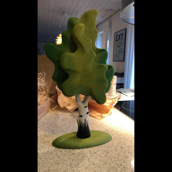 Handmade Birch Tree Waldorf Toy | Montessori Inspired Large Wooden Toys ...