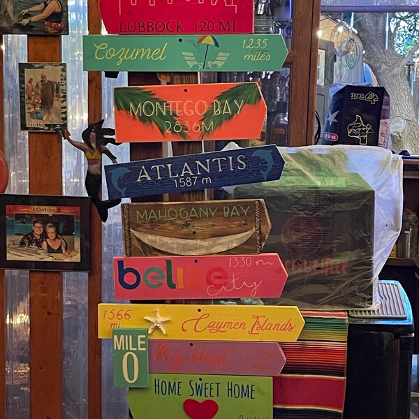 Key West Bars Directional Signs - Etsy