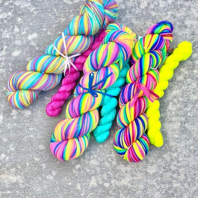 Pastel Neon Wool Top - Etsy