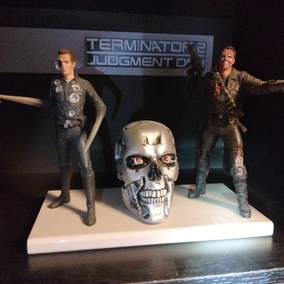 Terminator 2 Logo - Etsy