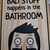 Bob's Burgers Bad Stuff Happens in the Bathroom Wooden Sign Wall Decor ...
