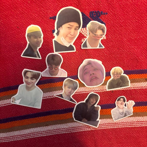 Handmade Ateez Meme Sticker Grab Bag! Wooyoung Sticker Ateez San ...