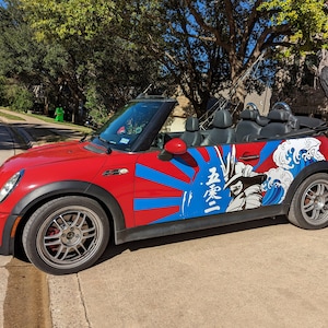 Scream Ghost Face Large Car Decal, Hood Door Bed Car Pickup Vehicle ...