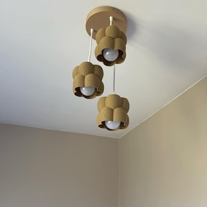 Large Organic Shape Pendant Light – Modern Scandinavian Ceiling Lamp ...