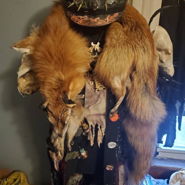 Professionally Tanned #1 Grade Red Fox Hide/pelt - Etsy