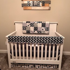 Boy Fishing Crib Bedding Baby Crib Set Fish Outdoor Theme | Etsy