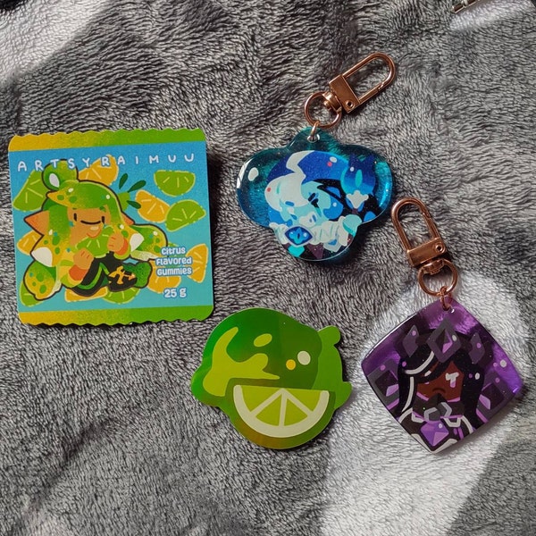 Splatoon Hotlantis WV3 Posters Harmony Paruko Tartar Dedf1sh Octoling ...