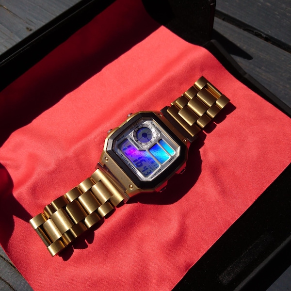 Casio F-91W Holographic Screen Foil - Etsy