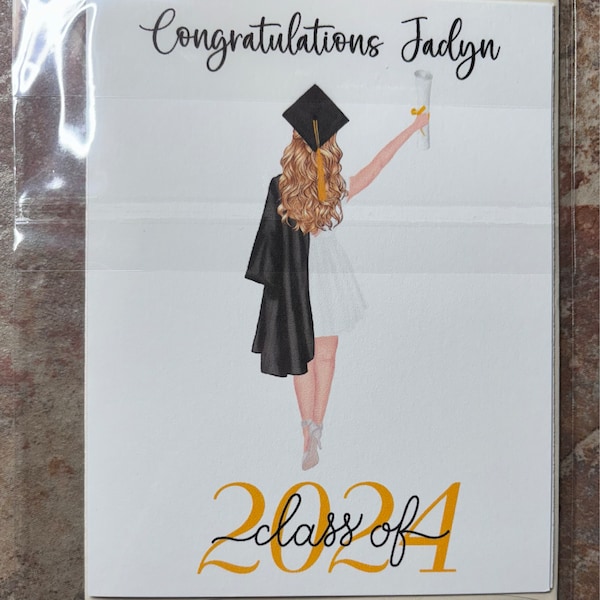 Graduation Card, Congratulations Grad Card, Graduation Card for Senior ...
