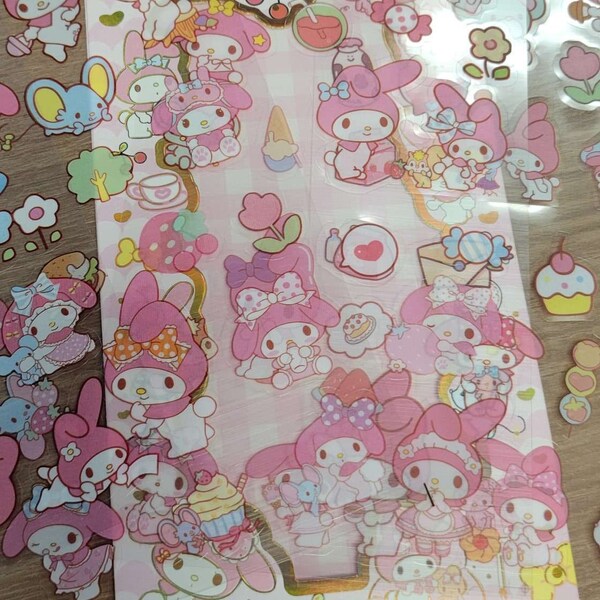 Cinnamoroll Sticker Sheets / Cute Sticker Packs / Sanrio Characters ...