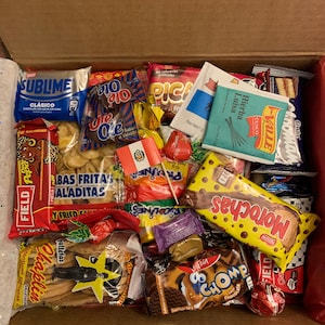 Peruvian Candy Box With Assortments Cookies Chocolates Candies - Etsy