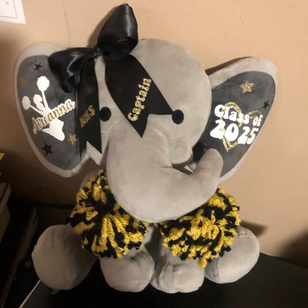 Team Spirit Elephant - Color Options - Cheer Big Little Gift ...