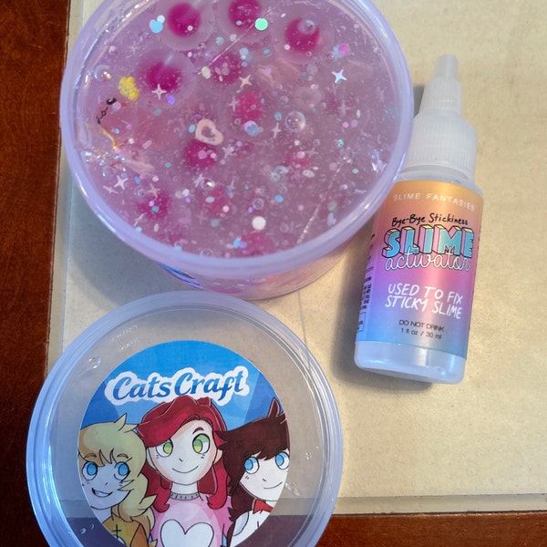 Frog Spawn Slime axolotl Eggs Unscented Stretchy Frogspawn Crunchy ...