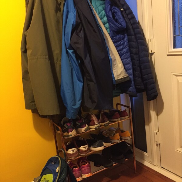 Copper Shoe Rack - Etsy