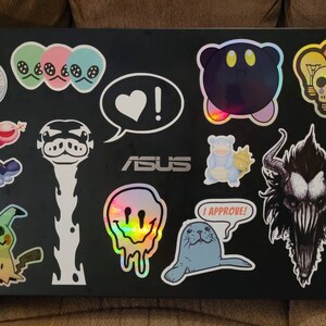 Artist ART BLOCK Sticker Glossy Vinyl Laptop Decal Sticker - Etsy