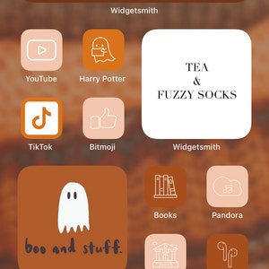 10.000 IOS14 Pumpkin Spice App Icons, Fall Aesthetic Theme, Icons Mega ...