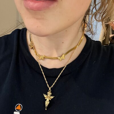 Chained Star Ring-dangling Star Ring-dainty Soft Chain Chic - Etsy