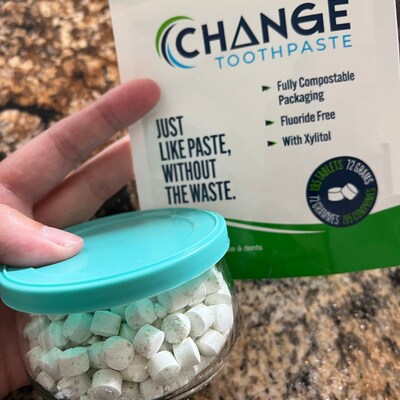 Change Toothpaste Tablets Spearmint 3 Months - Etsy Canada