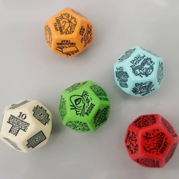 Monster Generator Die | D&D Random Encounter Creation Dice, Enemies ...