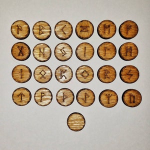 Viking Rune Set, Elder Futhark Runes, Pocket Rune Set, Norse, Nordic ...