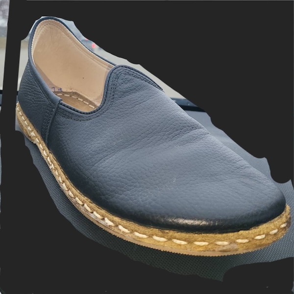 Women's Barefoot Comfort Loafer, Nubuck Leather Authentic House Shoes ...