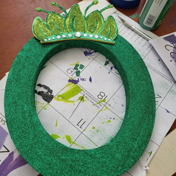 Fairy Tale Frog Bayou Princess Crown Tiara Layered SVG File Download - Etsy