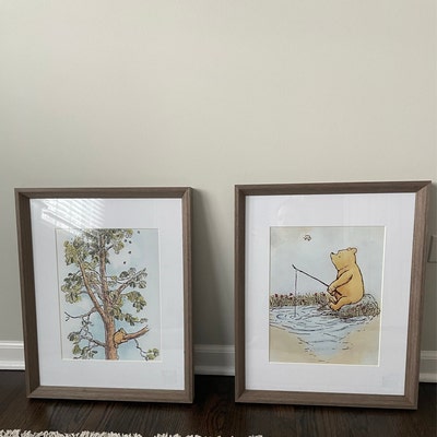 Winnie the Pooh Wall Art. Classic Pooh Art Print. Classic Pooh Nursery ...