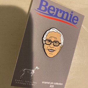 Bernie Sanders Enamel Pin LIMITED EDITION Pin Lapel Pin Bernie 2020 ...
