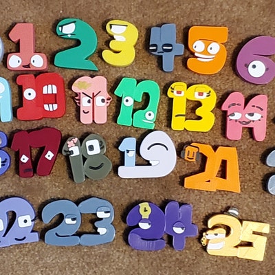 Russian Alphabet Figures Full Set 33 Letters - Etsy