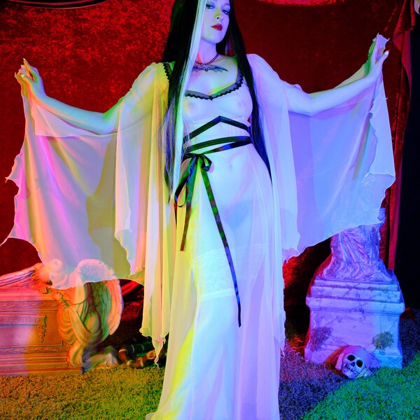 Lily Munster Coffin Cape, Cloak, Munsters, Gothic, Spooky, Vampire ...