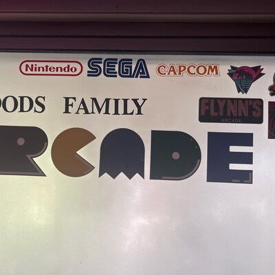 Galaga Arcade Graphics / Original Size / Side Decals - Etsy