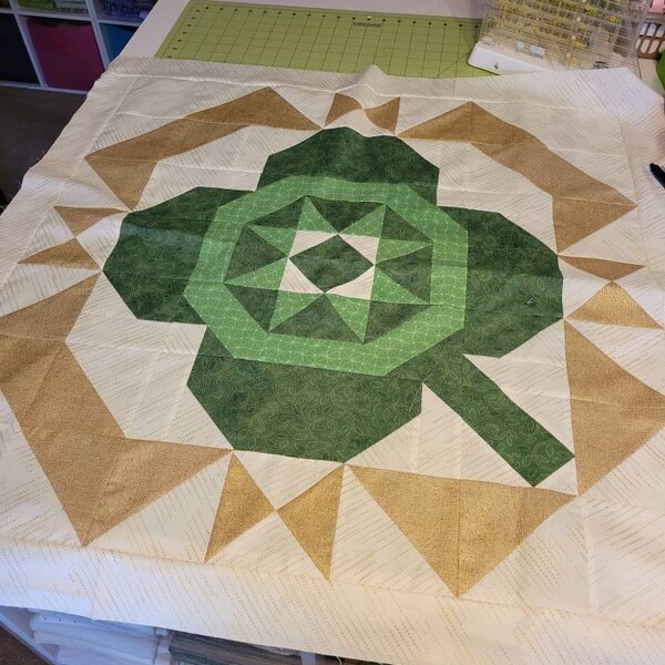 Foundation Pieced Numbers PDF Pattern With Resizing Information - Etsy
