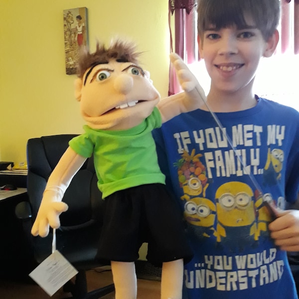 My CHILD Portrait Muppet Puppet Custom Made CHILD Look Alike Puppet. - Etsy