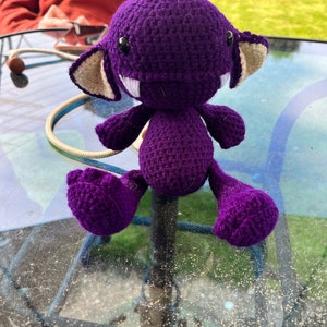 Eliza the Elephant Crochet Pattern PDF Crochet Animal Safari - Etsy