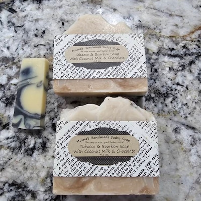 6 Bars of Mens Soap W/ Fathers Day / Free Shipping / Handcrafted Soap ...