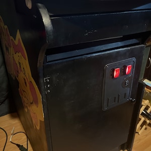 Full Size Arcade 3D Printed Coin Door With LED Credit Buttons - Etsy