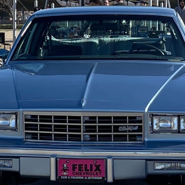 Felix | Custom Aluminium License Plate | Lowrider | Chevrolet - Etsy