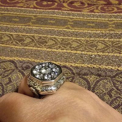 Hagia Sophia Design Silver Man Ring, Conquest of Istanbul Design ...