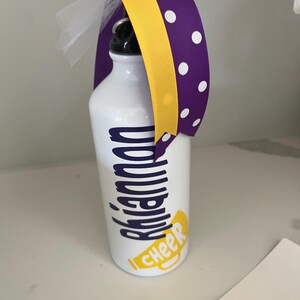 Personalized Cheer Bottles Party Favors Cheer Party Cheerleader Team ...