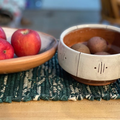 Casserole / Shallow Baking Dish With Handles, 2 Quart Wood Fired ...