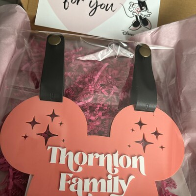 Disney Inspired Personalized Stroller Sign, Mickey Ears Decor, 1st WDW ...