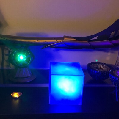 Tesseract Space Infinity Stone Container Rechargeable, Remote ...