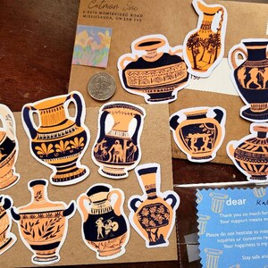 Amphora Sticker Pack Ancient Greece Stickers Ancient Greek | Etsy