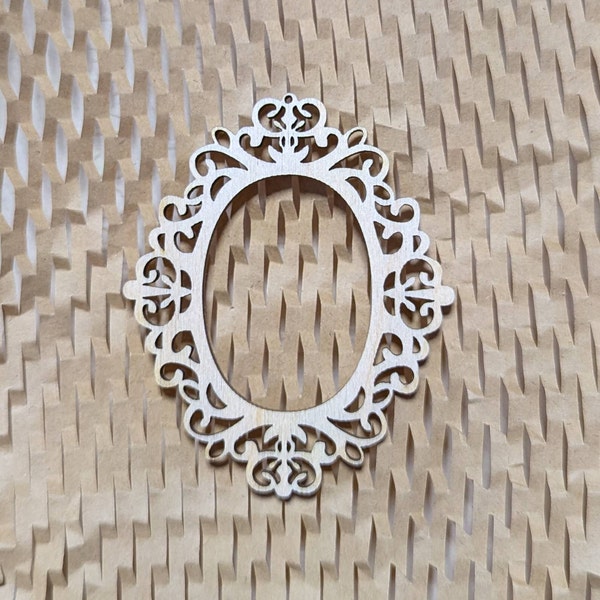 Frame Shape - Multiple Sizes - Laser Cut Unfinished Wood Cutout Shapes ...