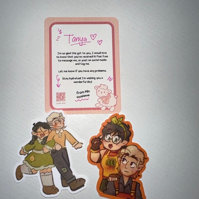 Huntlow Hunter X Willow Waterproof Matte Vinyl Stickers - Etsy