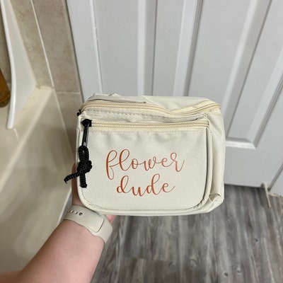 Flower Dude Personalized Fanny Packs /flower Man Waist Bag/the Flower ...