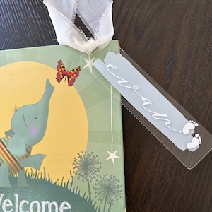 Personalized Bookmark, Acrylic Book Mark, Bookmark Personalized, Custom ...