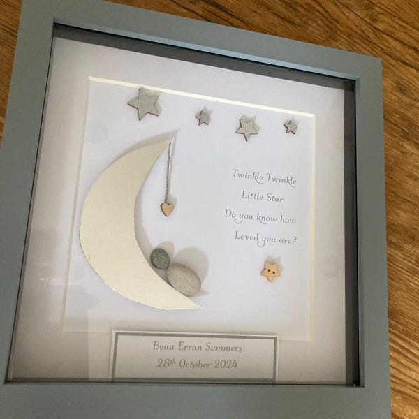 Baby Pebble Art, New Baby Pebble Art, Twinkle Twinkle Little Star, New ...