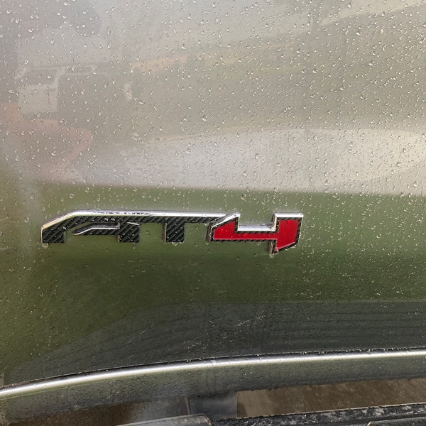 Sierra AT4 Badge Emblem Overlay DECALS Compatible With GMC Sierra - Etsy