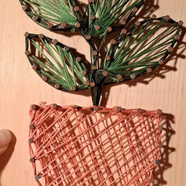 Daisy Flower String Art Template | DIY String Art | String Art Template ...